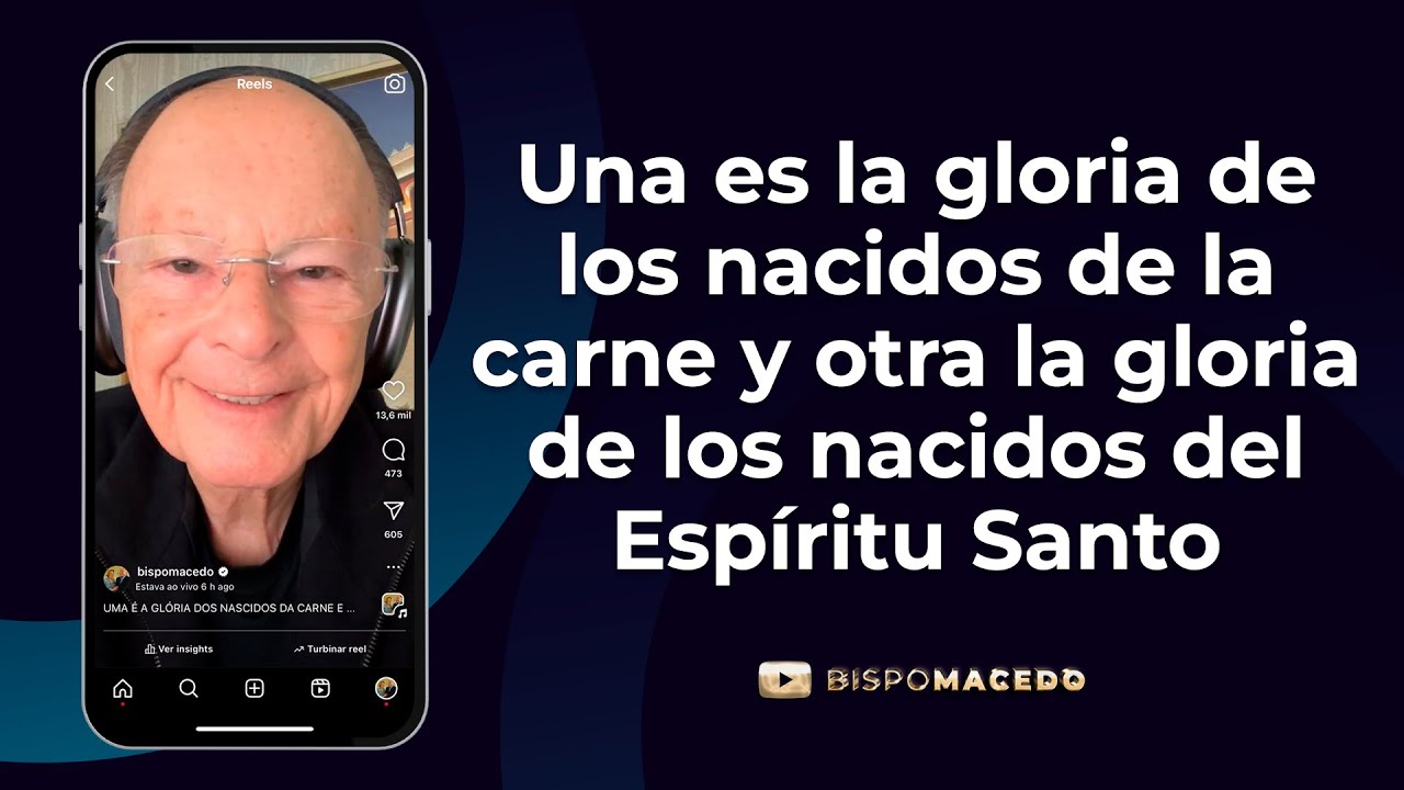 Una es la gloria de los nacidos de la carne y otra la gloria de los ...