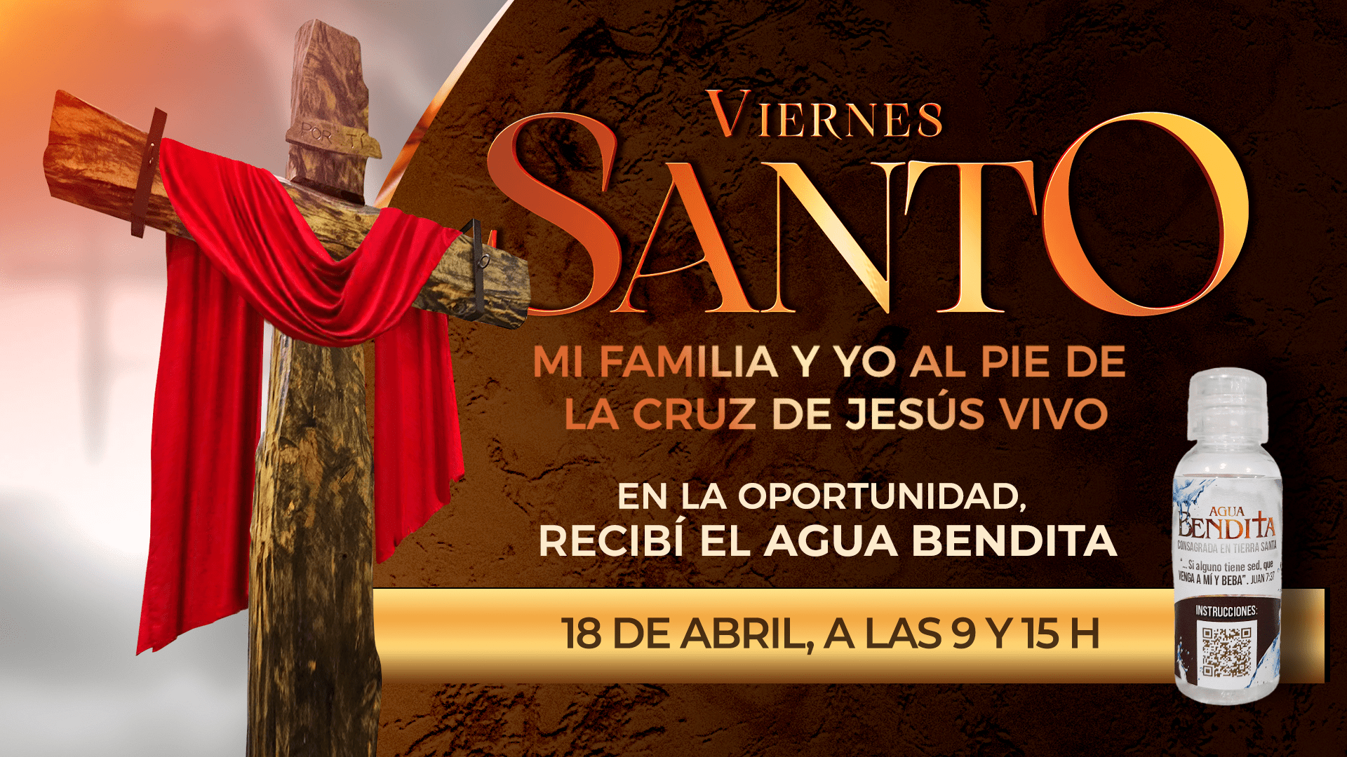 ¡No te pierdas este Viernes Santo al pie de la Cruz! - Universal