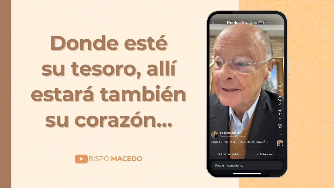 Donde esté su tesoro, allí estará también su corazón… - Universal